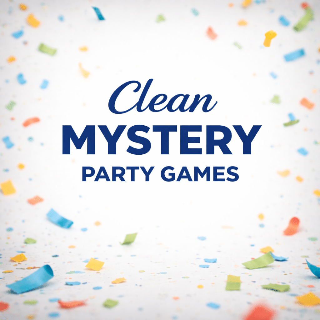 Clean Mystery Party Games | PartyKook
